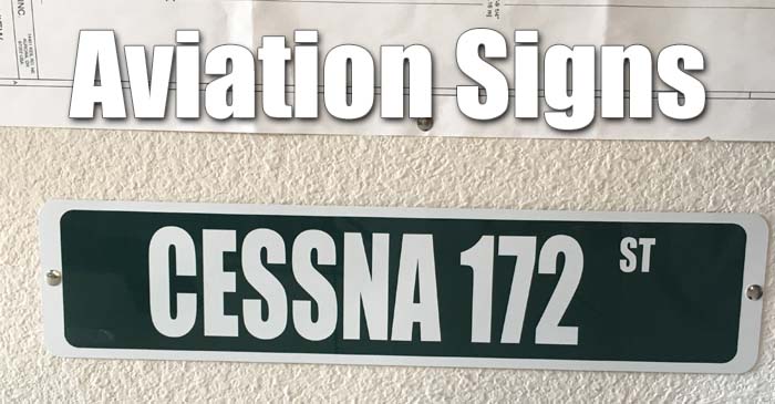 Aviation Signs
