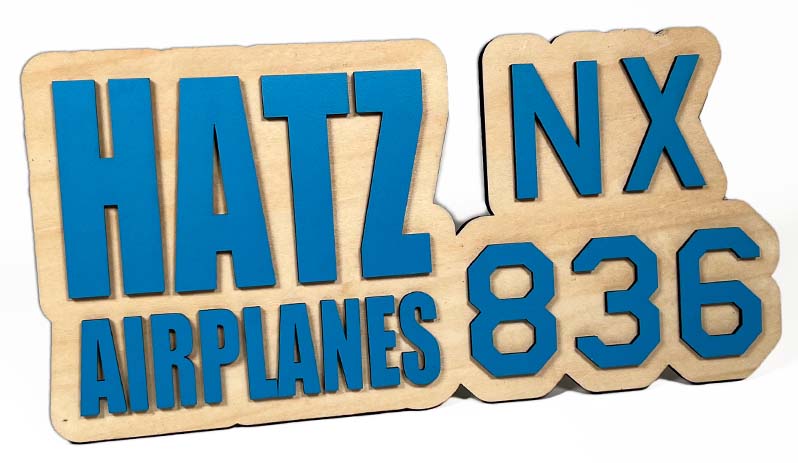 Custom Sign - With your Make or Model and N Number!