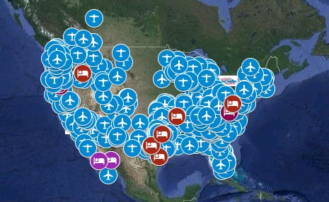 Aviation Real Estate - Aviation Home and Hangar Map | Aviation Home and ...